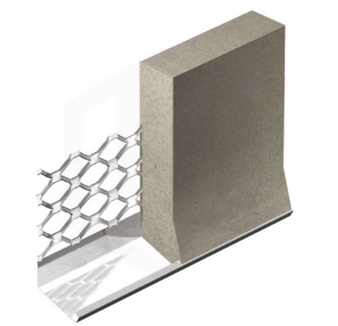 Stainless Steel Render Stop Bead - 50/Box - 3m – Drylining Materials LTD